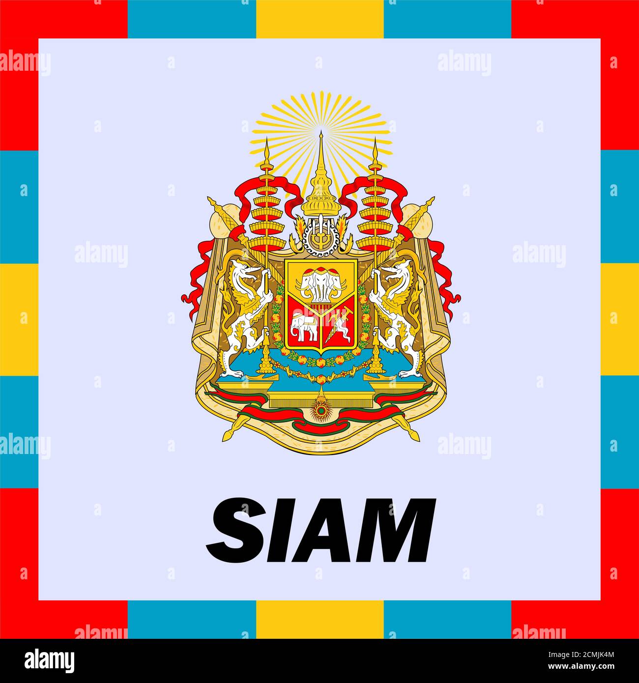 Map Of Siam High Resolution Stock Photography and Images - Alamy