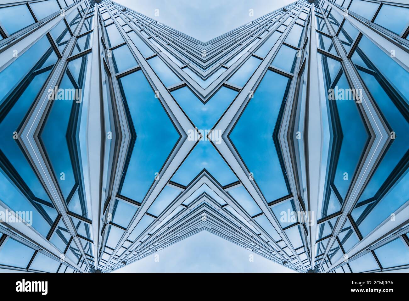 Architecture details Modern Building Glass facade Business background ...