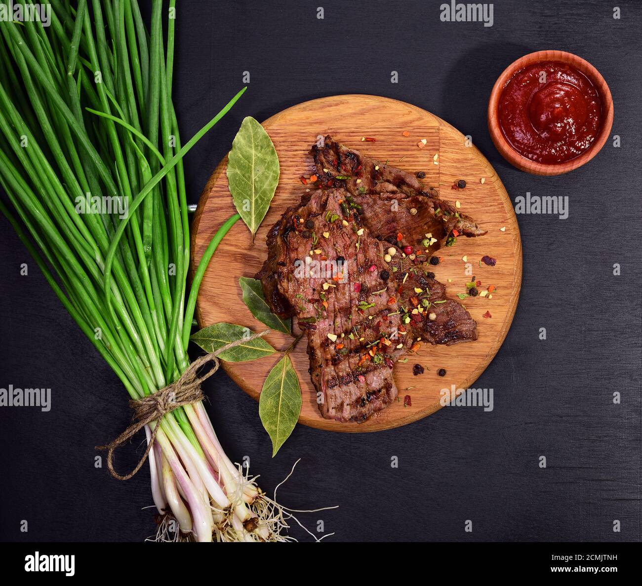 Piece raw beef veal hi-res stock photography and images - Alamy