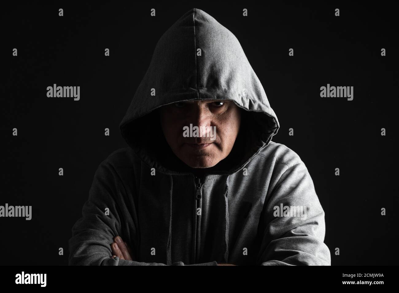 Menacing expression hi-res stock photography and images - Alamy