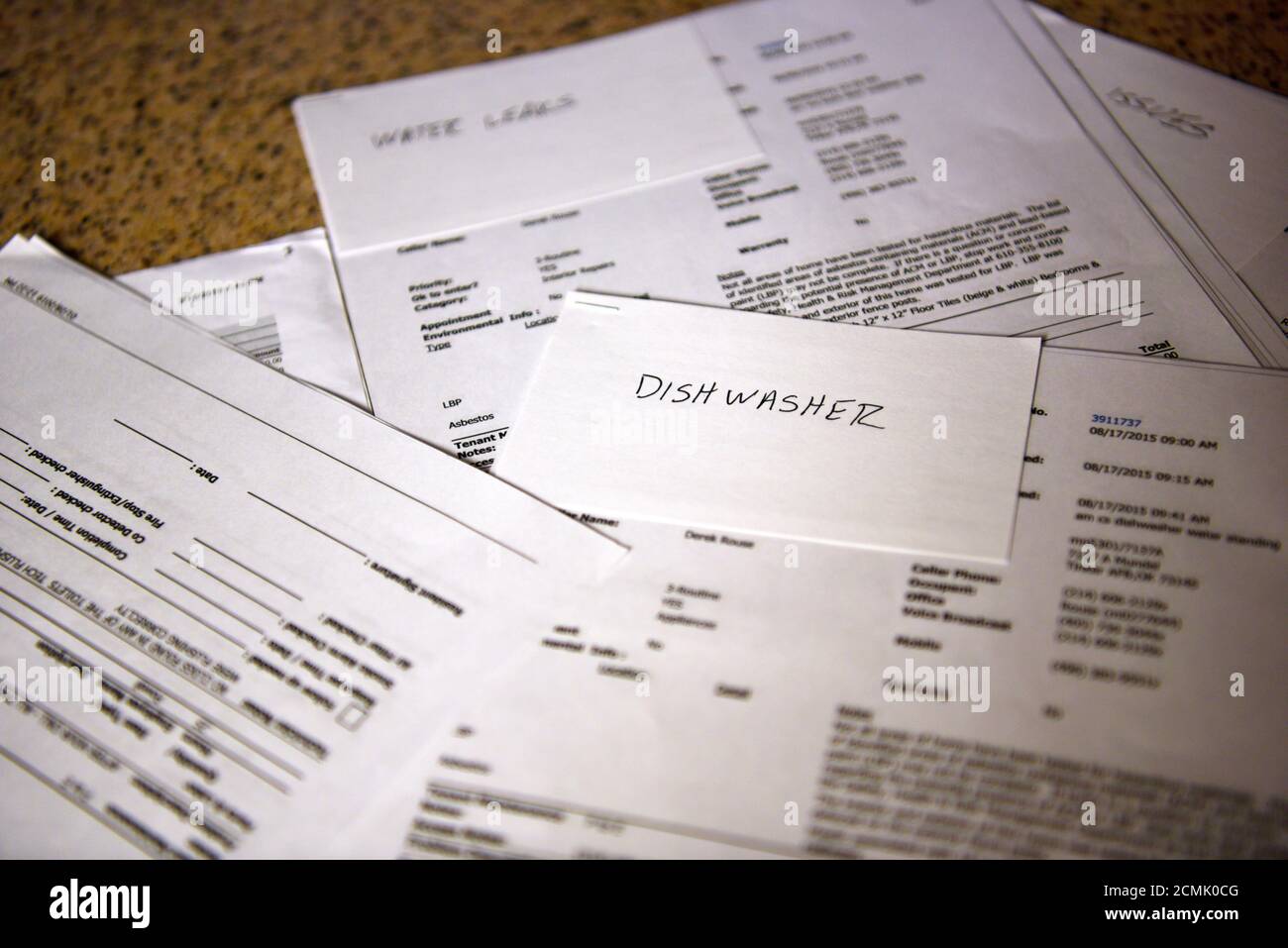 Maintenance requests hi-res stock photography and images - Alamy