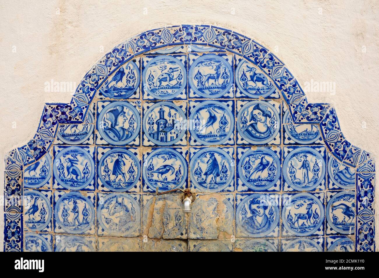 Seville alcazar ceramic tiles hi-res stock photography and images - Alamy