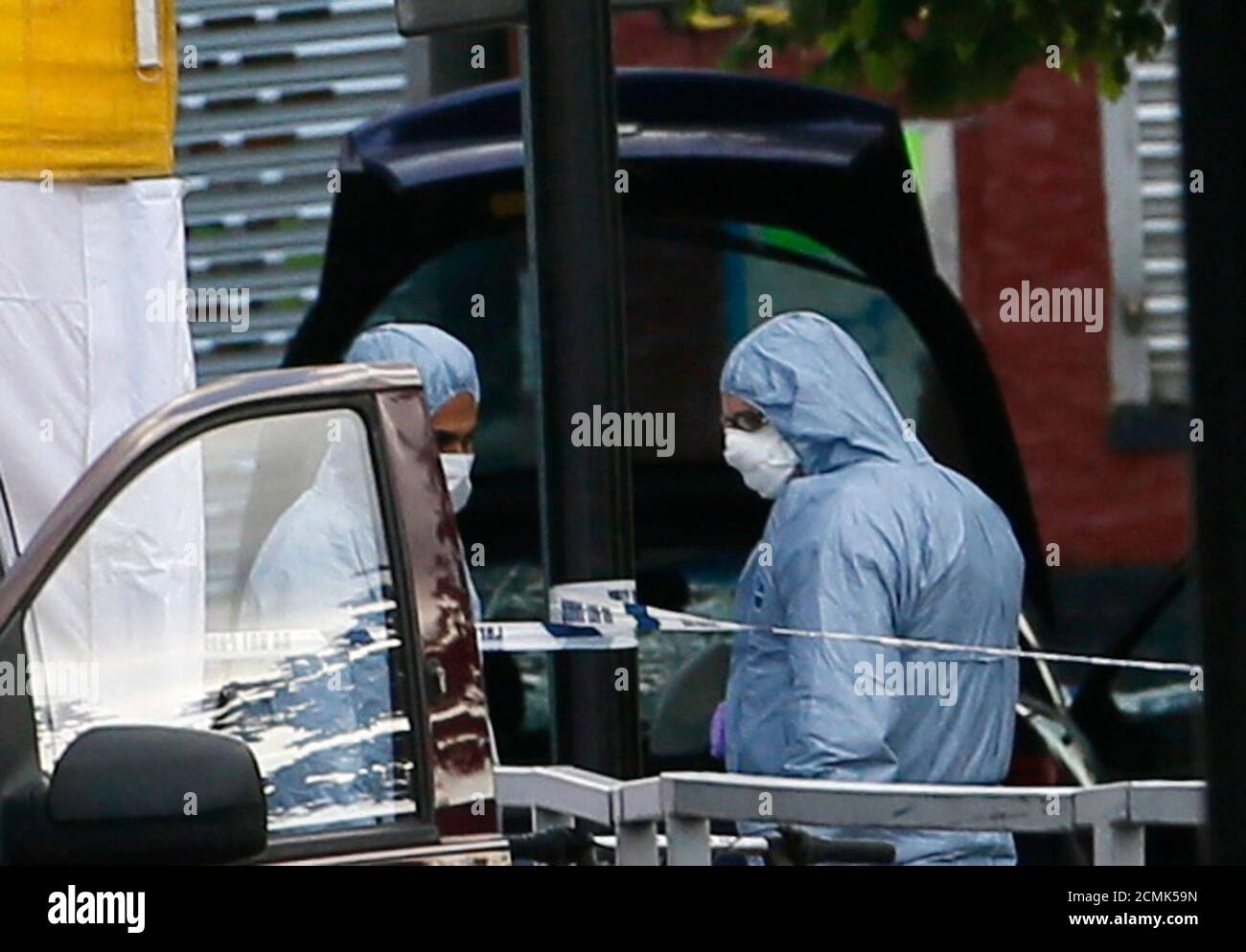 Forensics crime scene car hi-res stock photography and images - Alamy