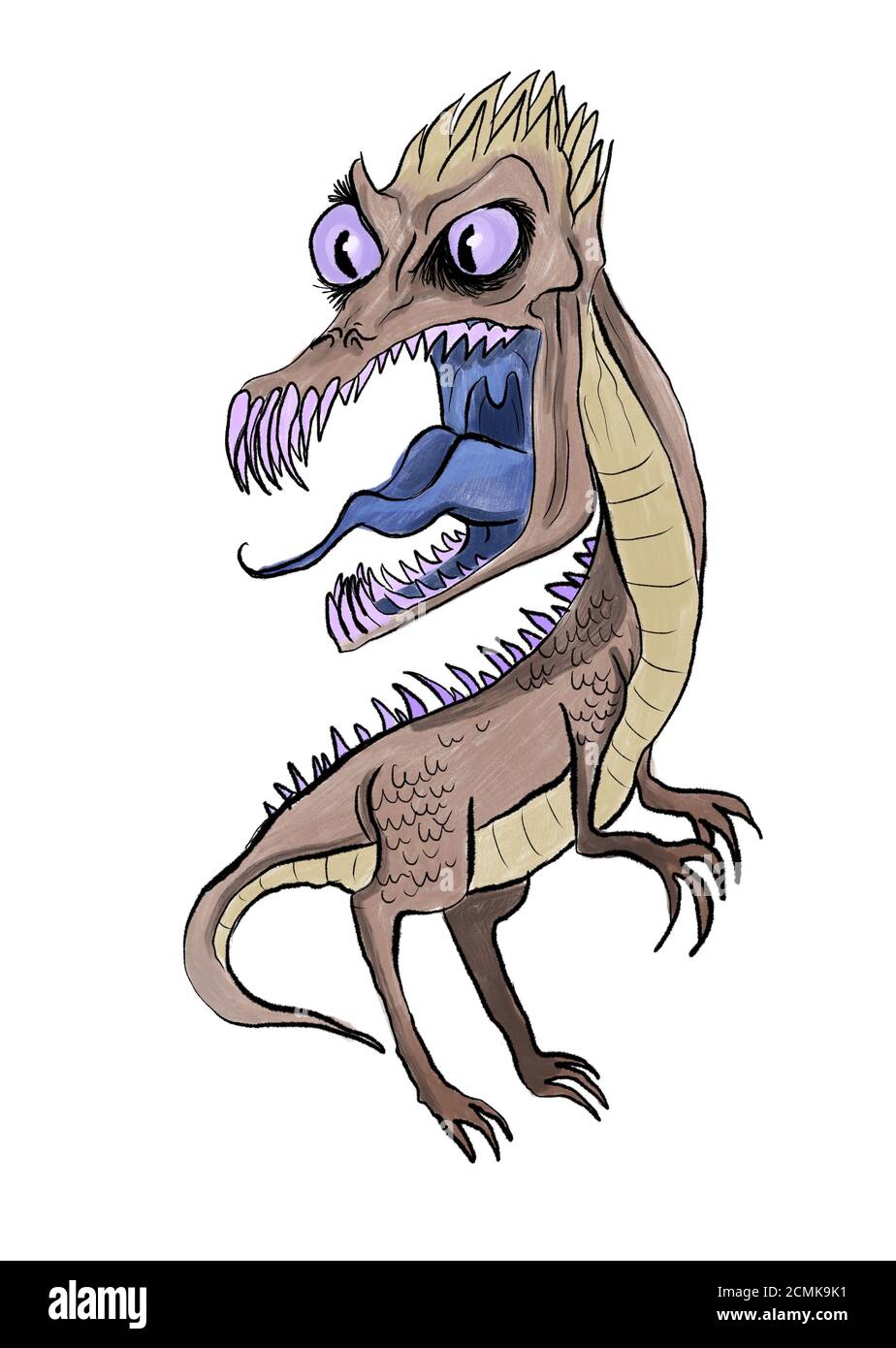 Snarling dragon hi-res stock photography and images - Alamy