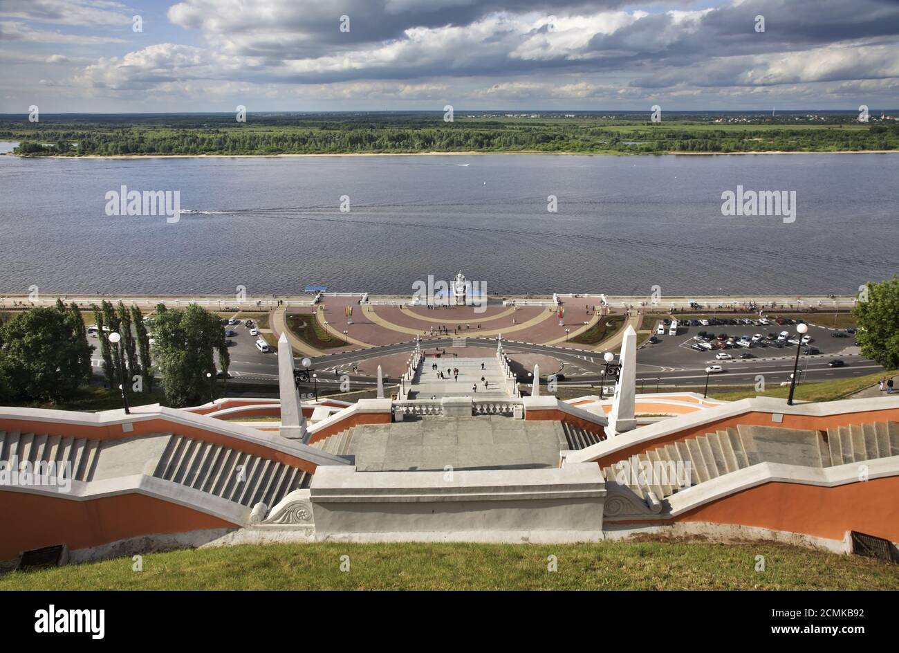 Chkalov stairs hi-res stock photography and images - Alamy