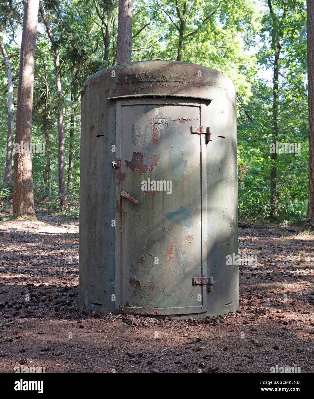 Small bunker in forest hi-res stock photography and images - Alamy