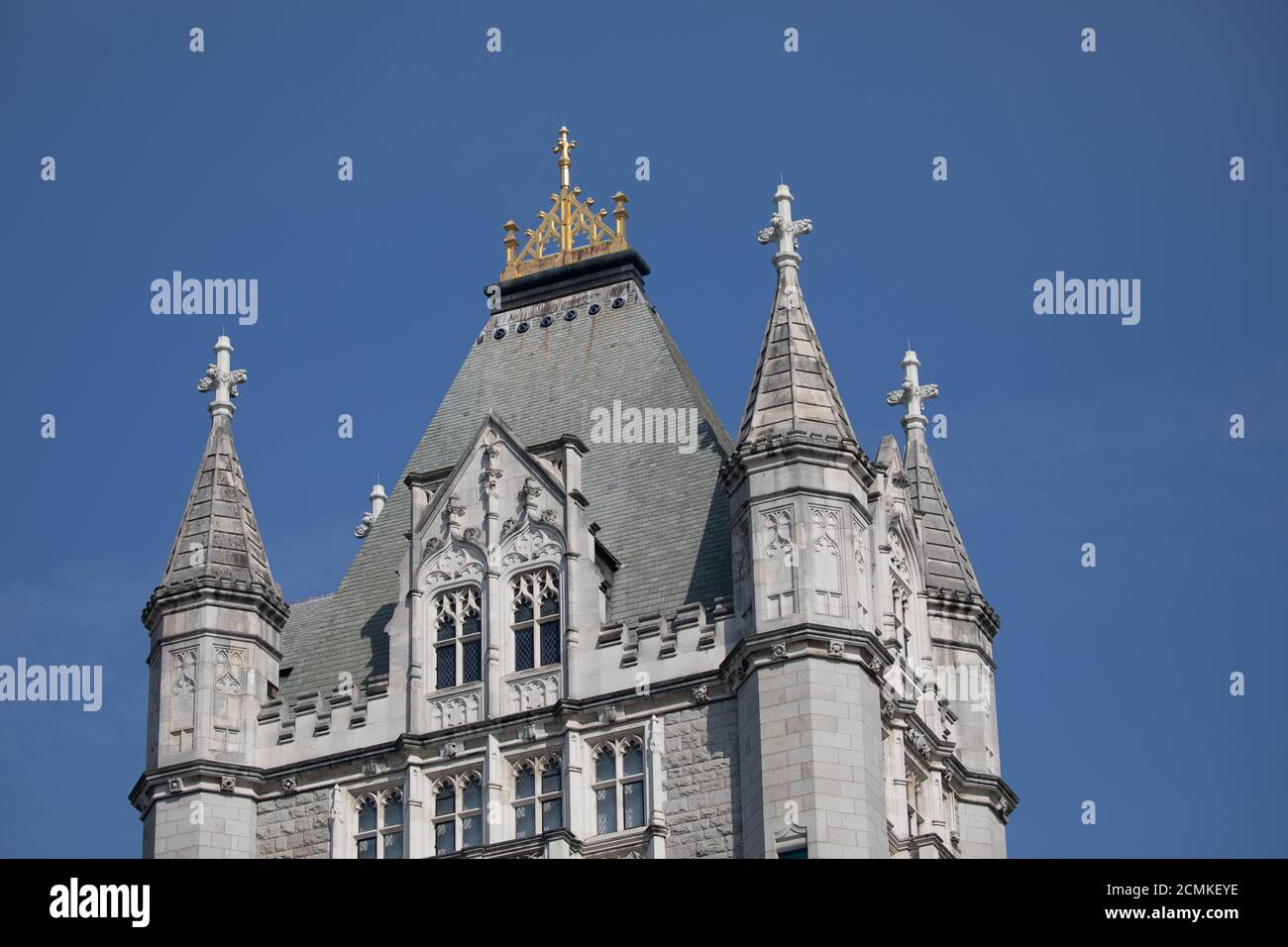 The roof of Tower Bridge in London, UK Stock Photo - Alamy