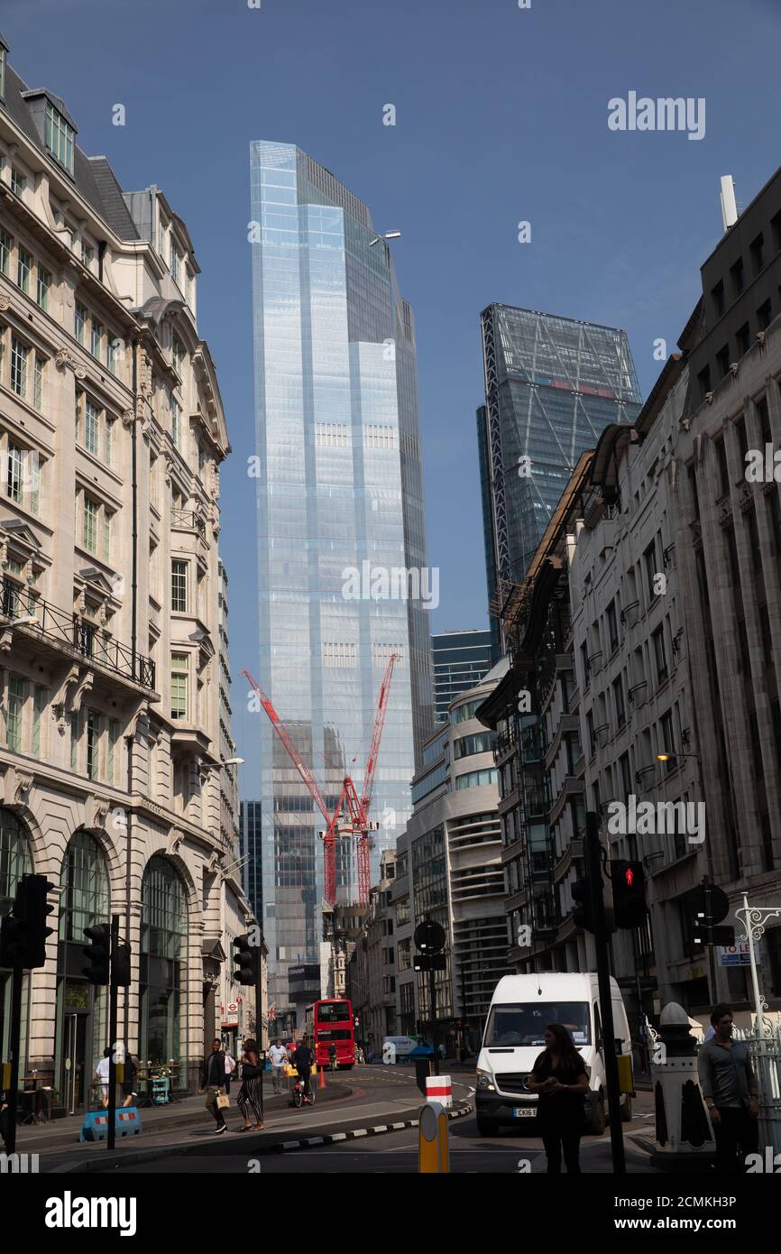 Tall buildings on the London skyline, UK Stock Photo - Alamy