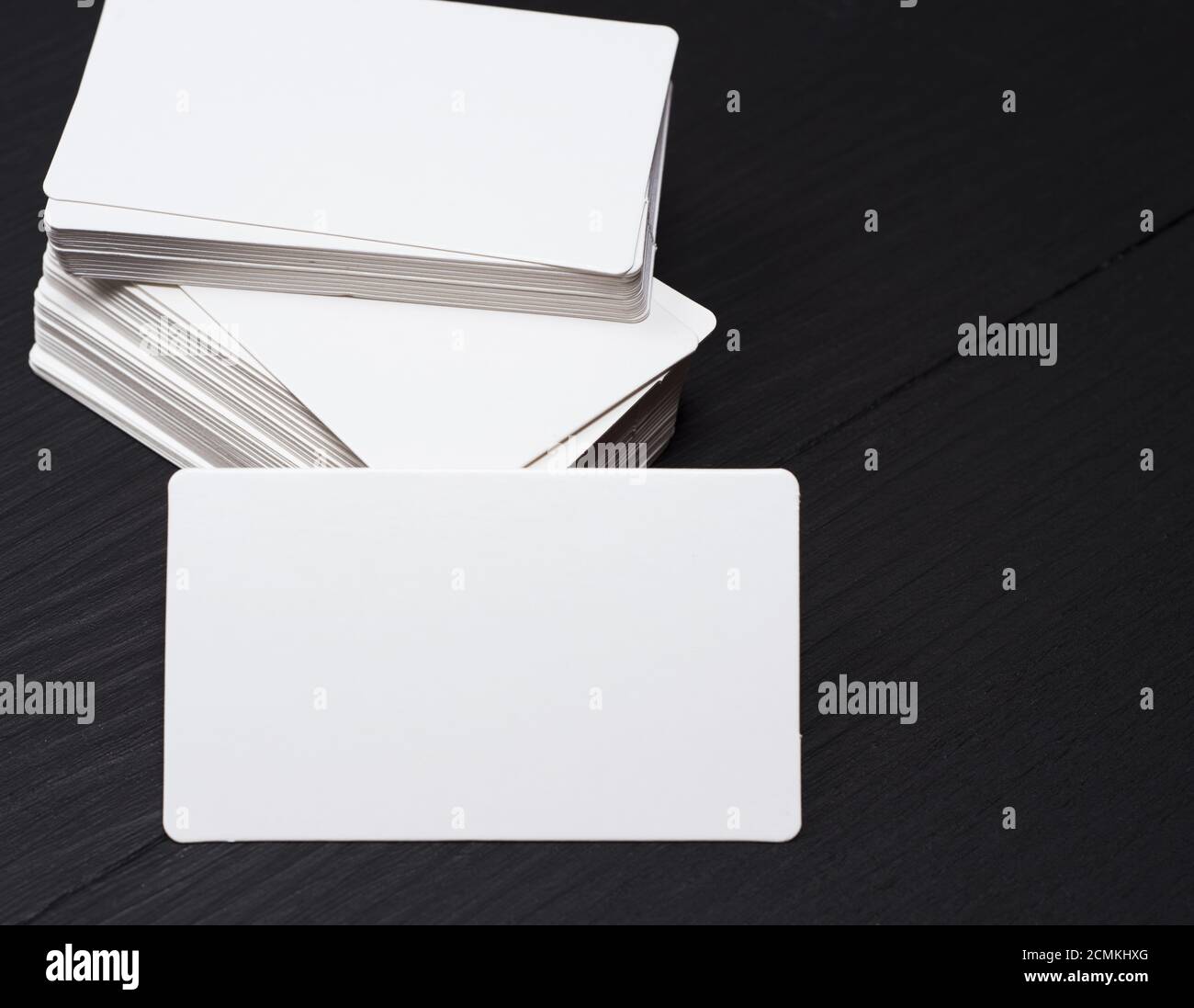 empty rectangular paper business card Stock Photo - Alamy