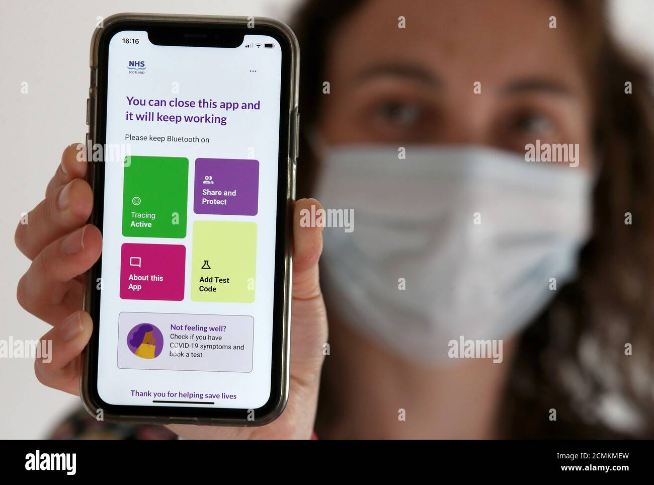Nhs scotland visible on screen hi-res stock photography and images - Alamy