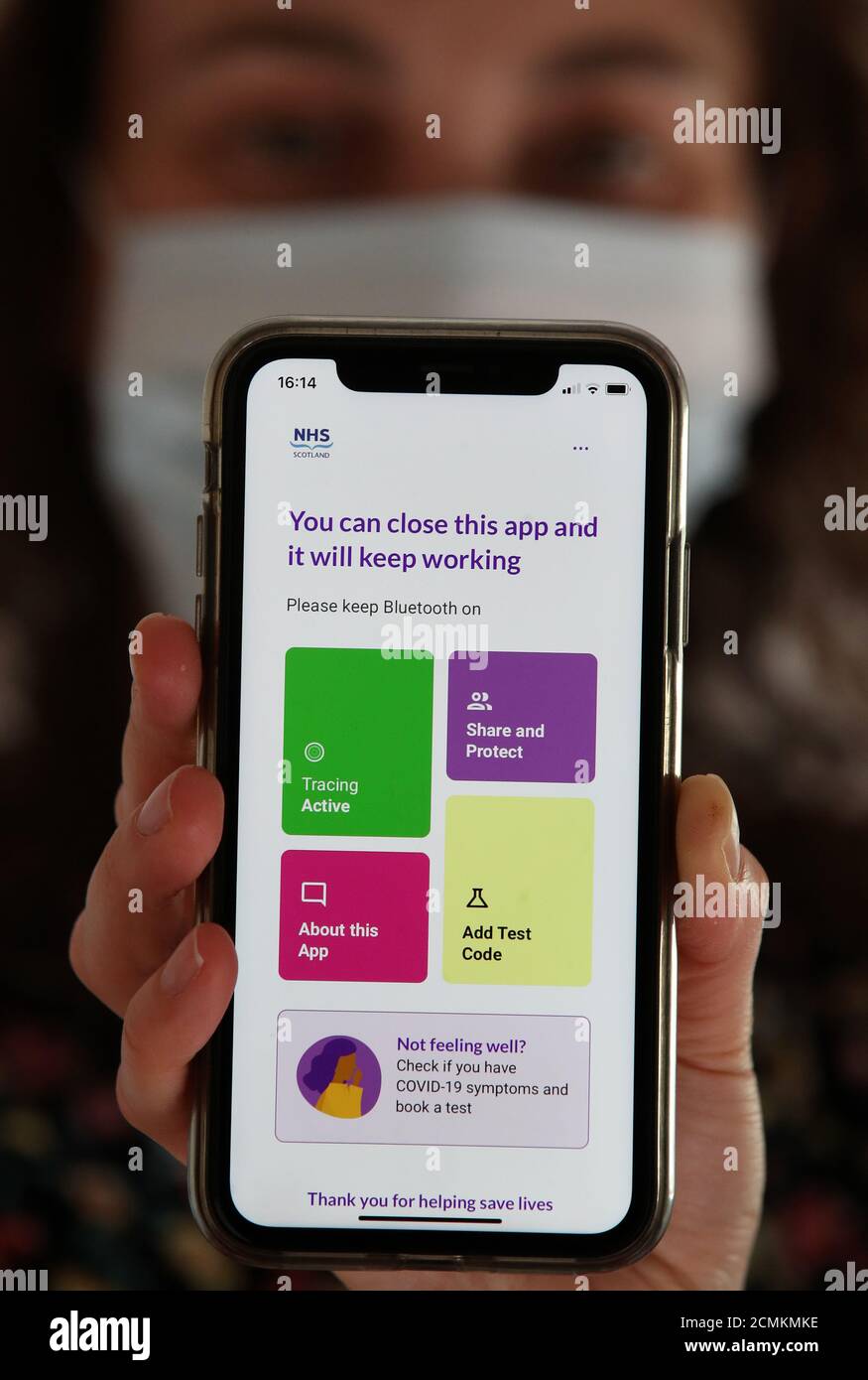 Nhs scotland visible on screen hi-res stock photography and images - Alamy