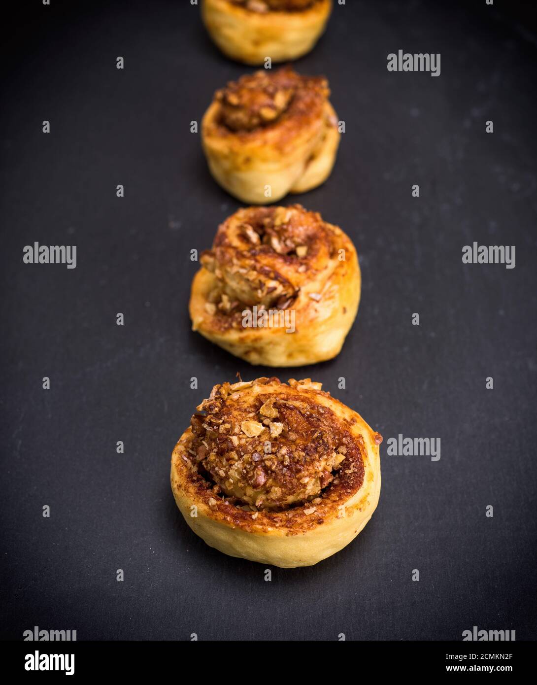 Homemade baked buns nuts hi-res stock photography and images - Alamy