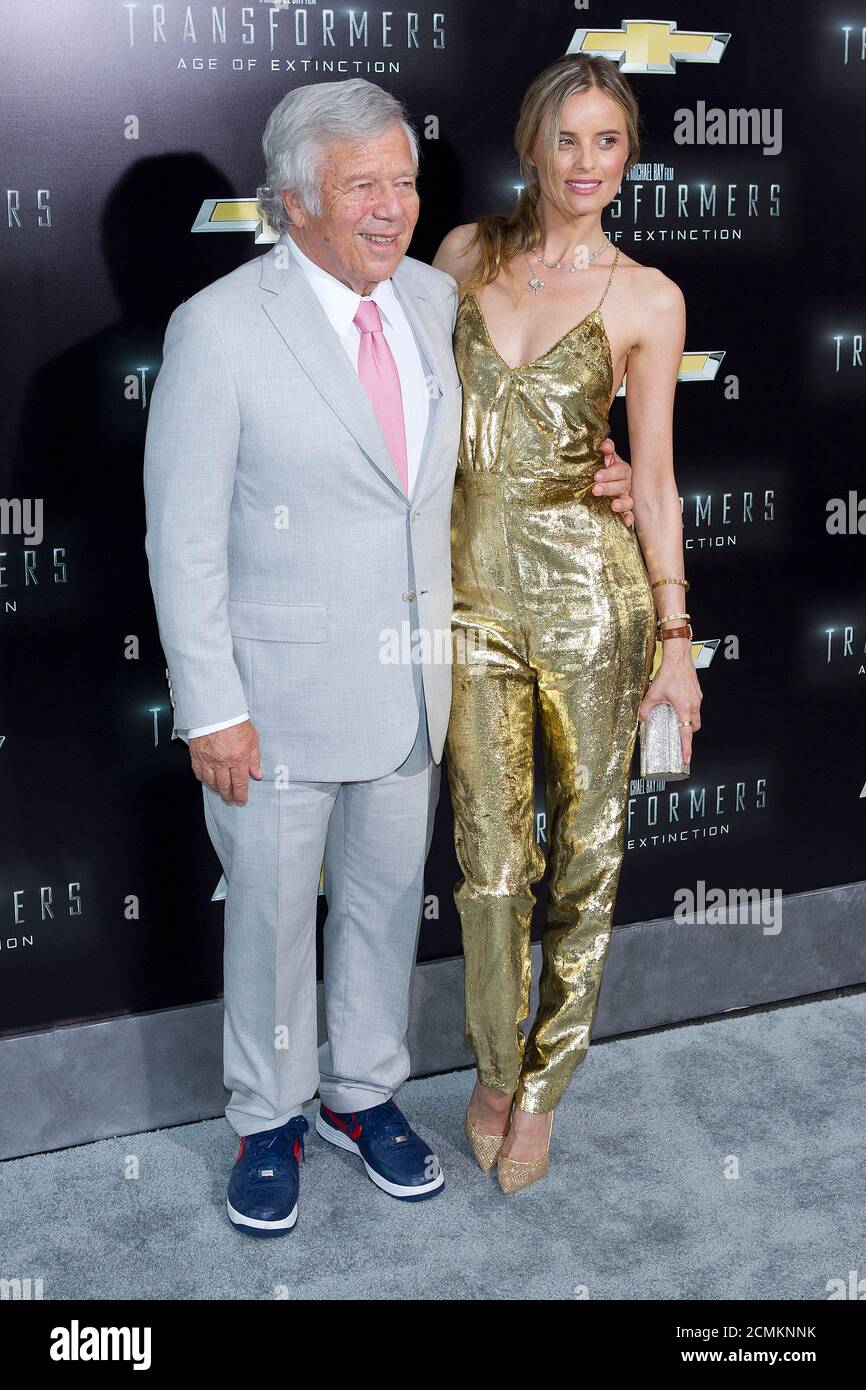 Robert kraft and ricki lander hi-res stock photography and images - Alamy