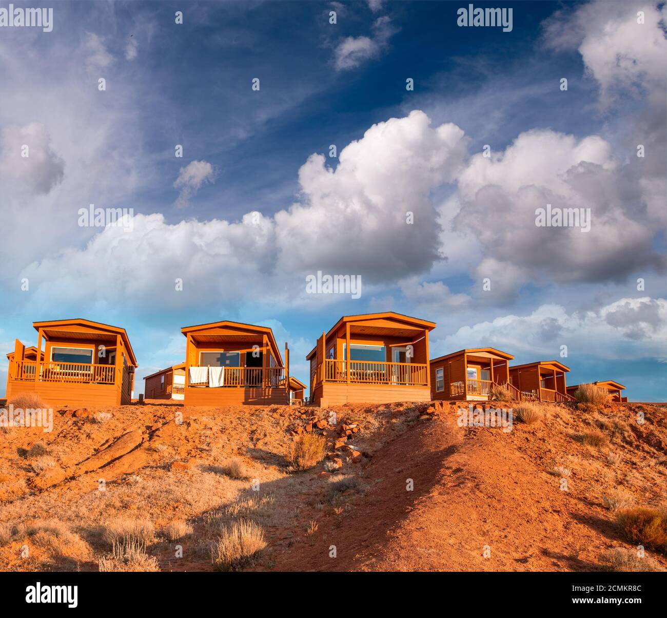 House wooden patio dusk hi-res stock photography and images - Alamy