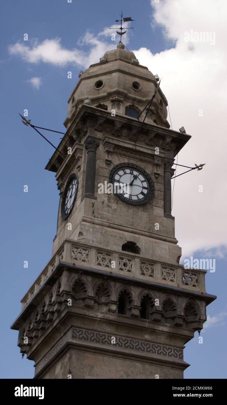 Bab al faraj clock tower hi-res stock photography and images - Alamy