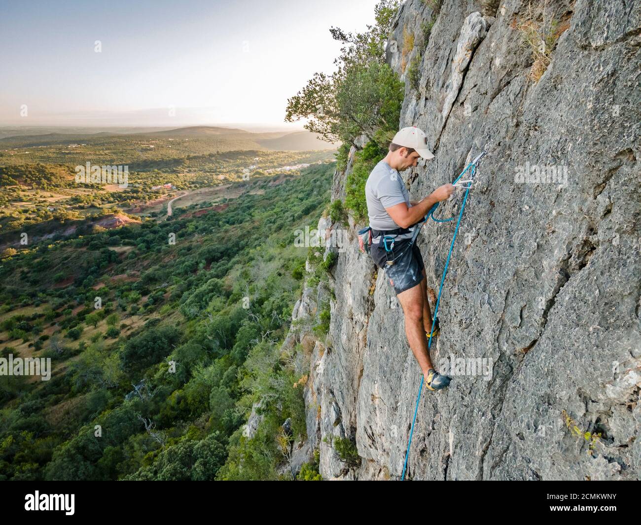 Rope climbing portugal hi-res stock photography and images - Alamy