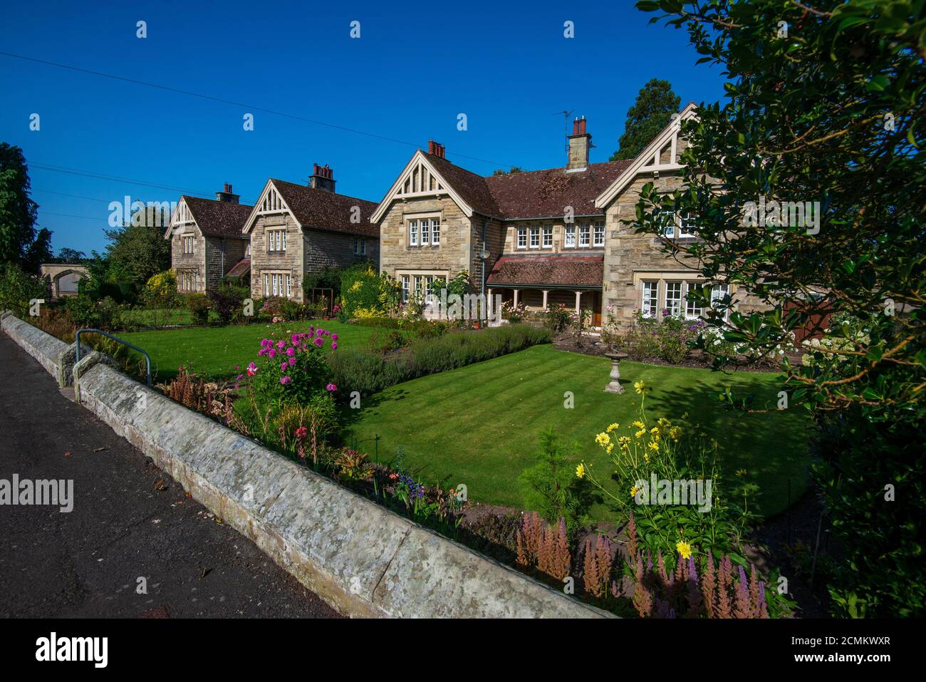 Ford village one of England's most northerly villages which was rebuilt ...