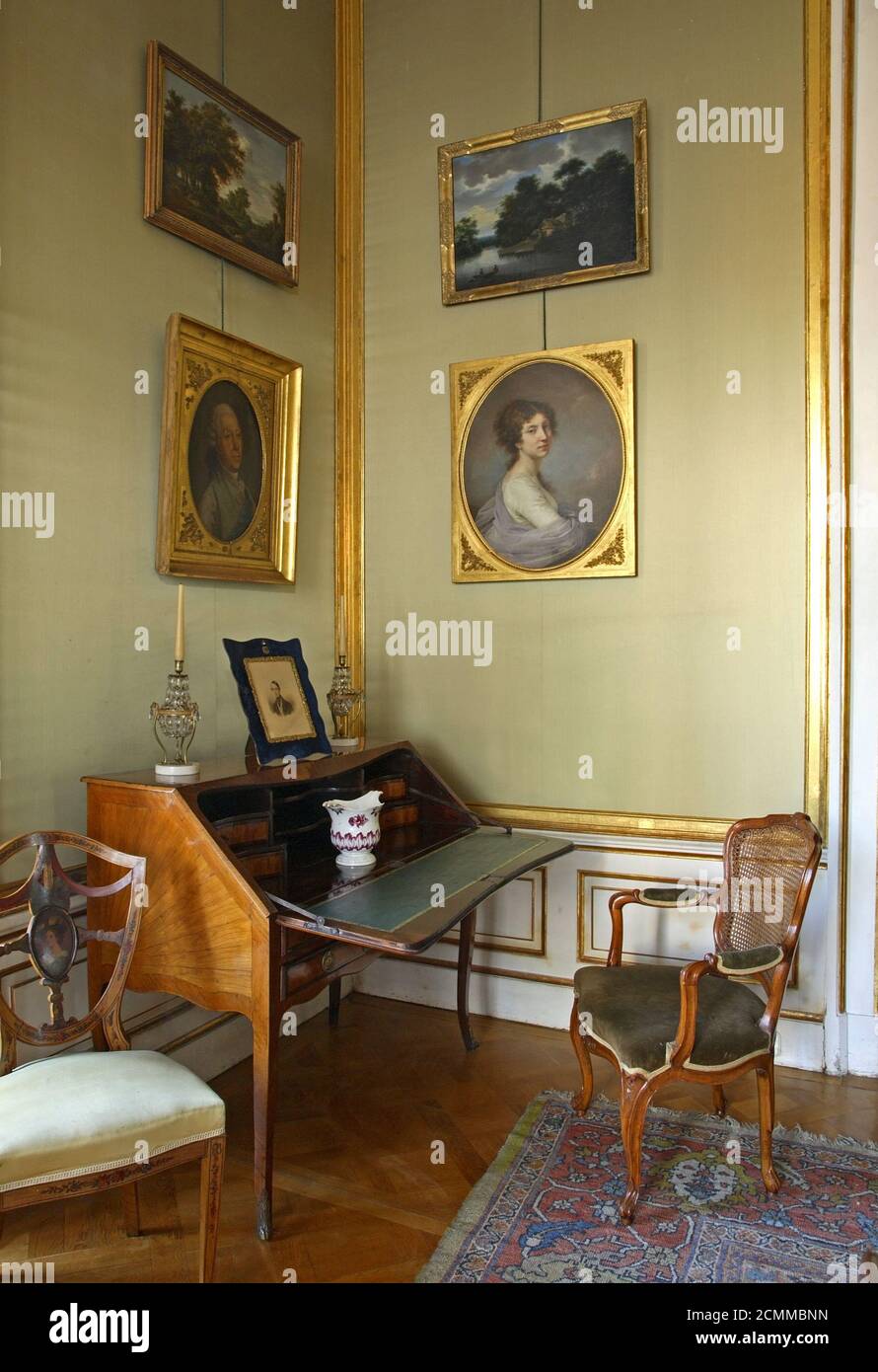 Palace of Michal Radziwill in Nieborow. Poland Stock Photo - Alamy