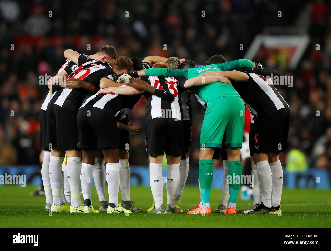 The newcastle united huddle hi-res stock photography and images - Alamy