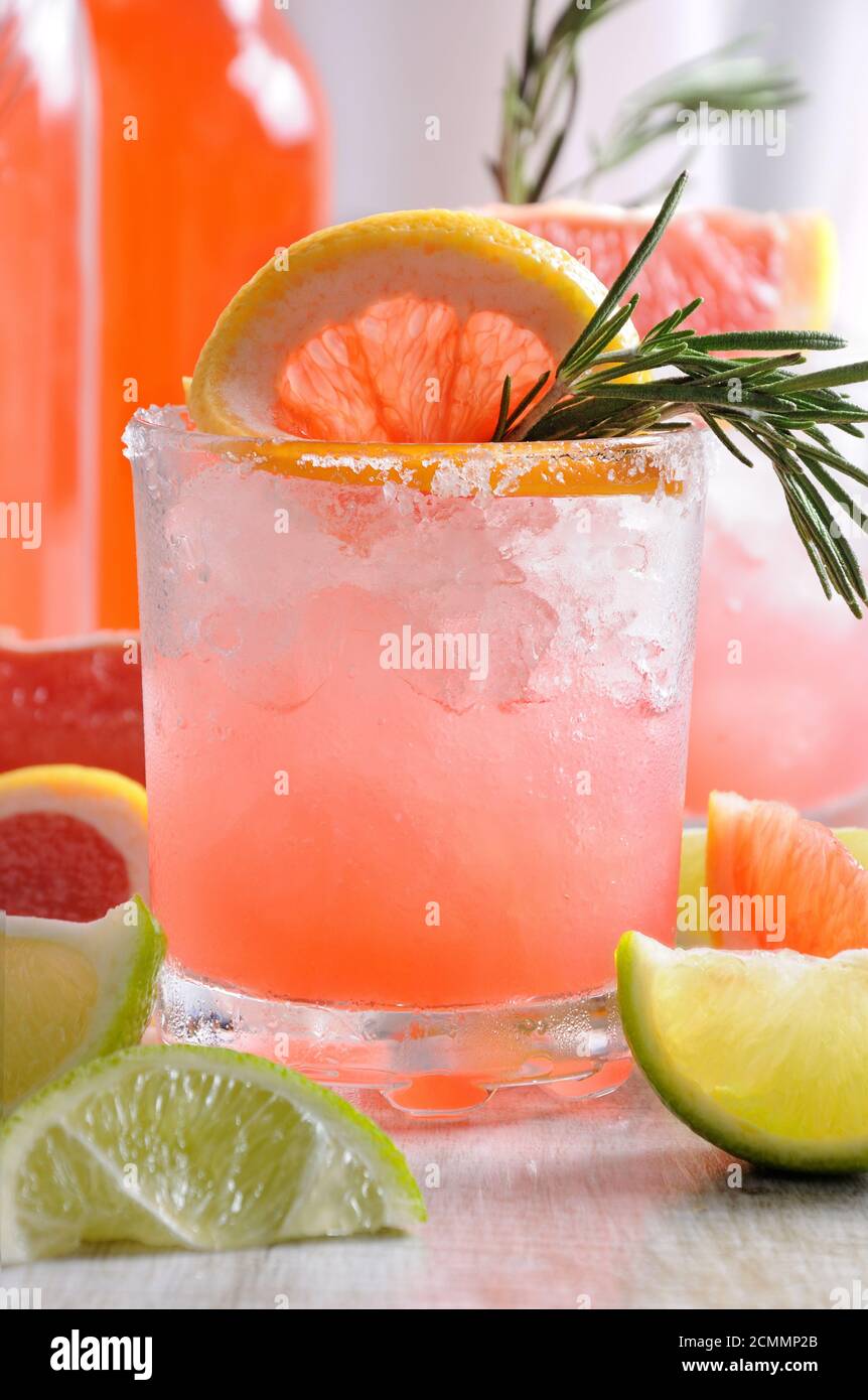 This magnificent cocktail of fresh pink Palomas will change the way you ...