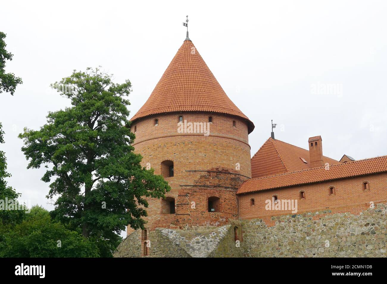 Trakai Island Castle, Trakų salos pilis, Trakai, Lithuania, Europe ...