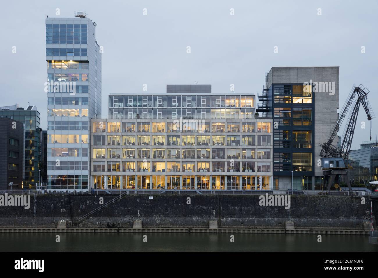 Office building at the Media harbour Duesseldorf Stock Photo - Alamy