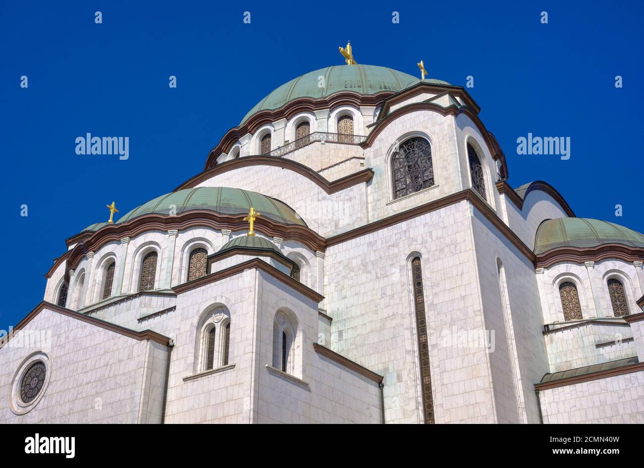 Saint Sava church, one of the biggest Orthodox Christian churches in ...
