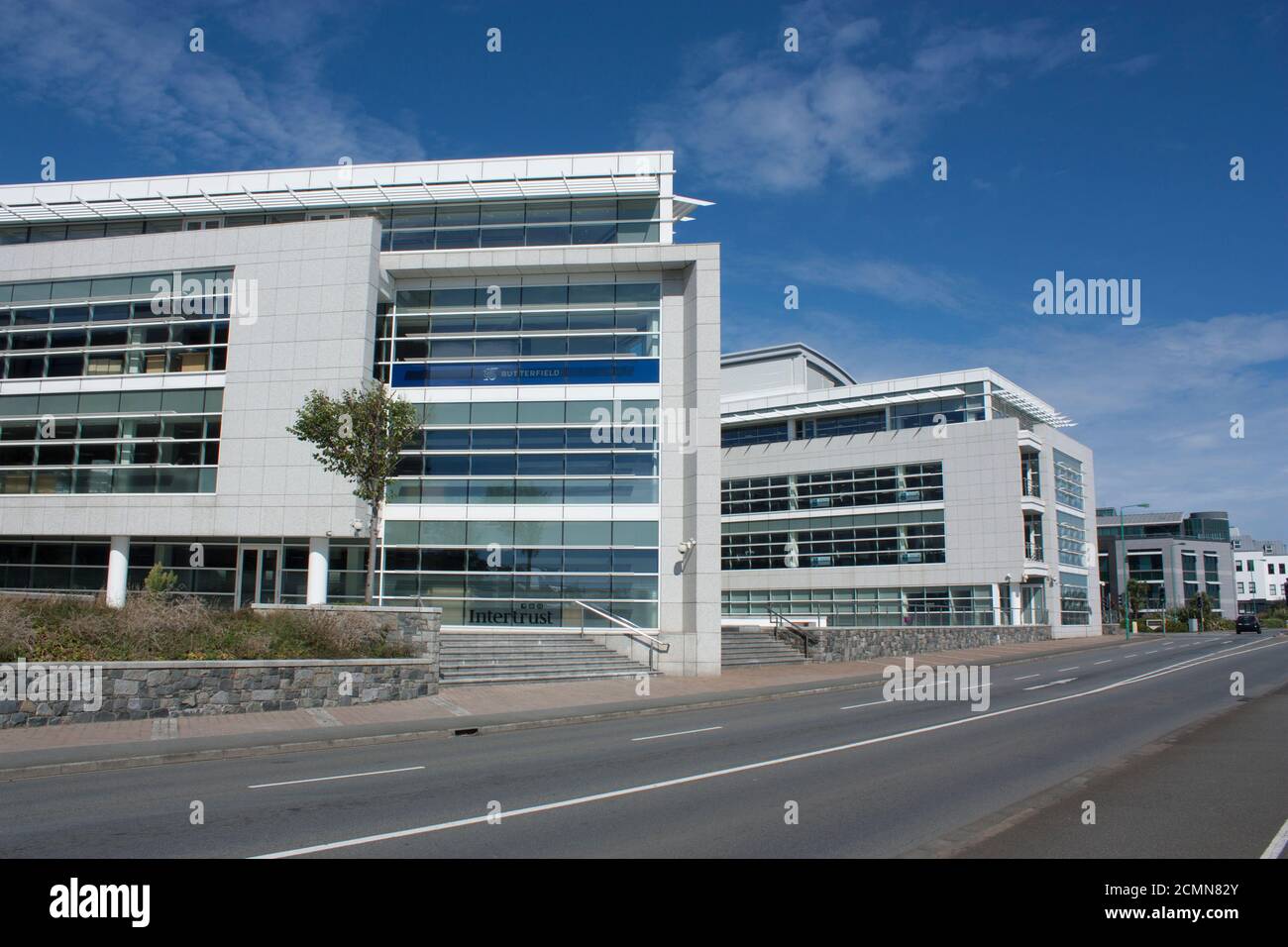 Channel Islands. Guernsey. St Peter Port. St George's Esplanade ...