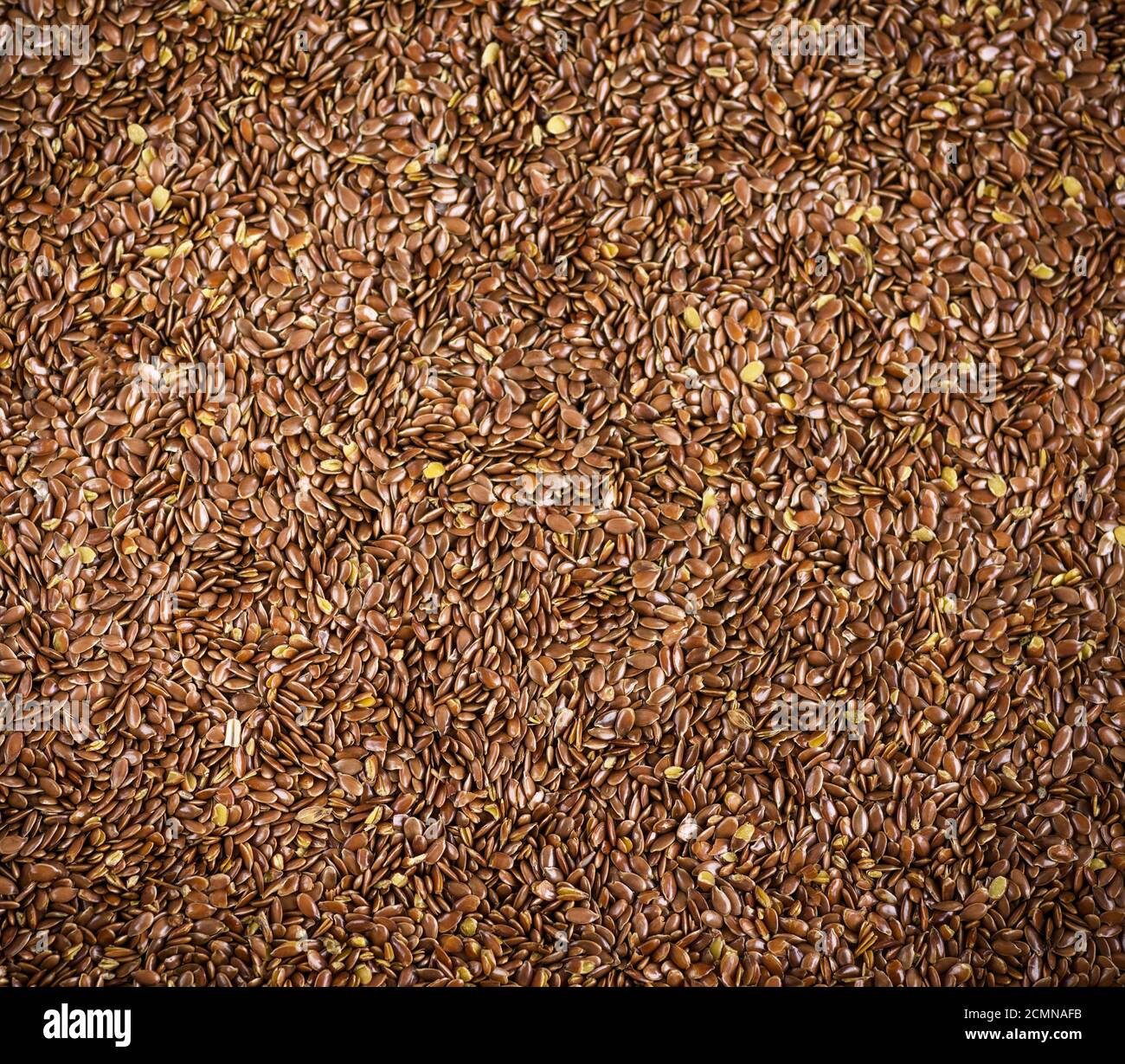 flax seeds, top view, full frame Stock Photo - Alamy