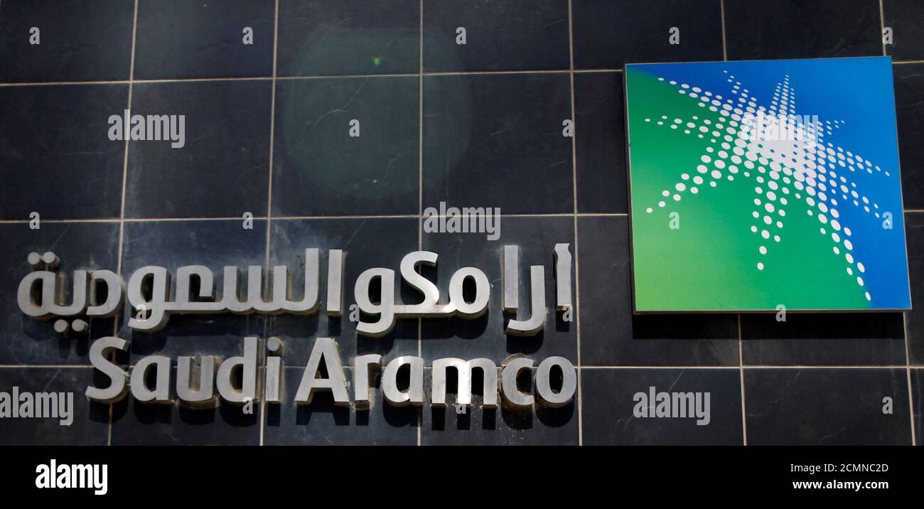 Aramco logo hi-res stock photography and images - Alamy