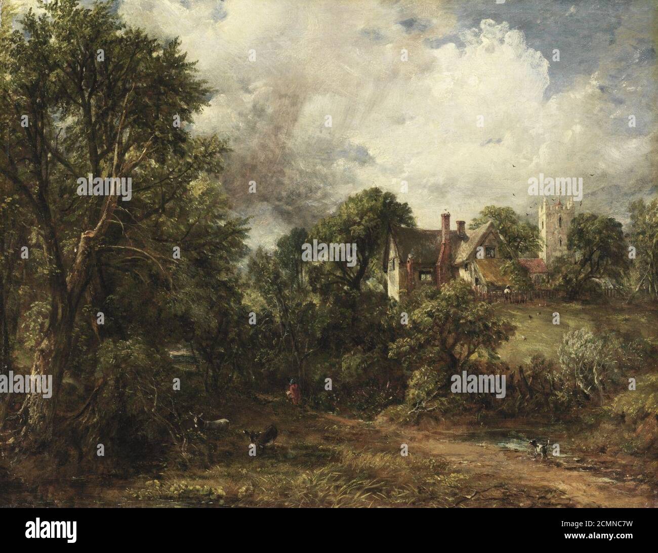 John Constable - The Glebe Farm Stock Photo - Alamy