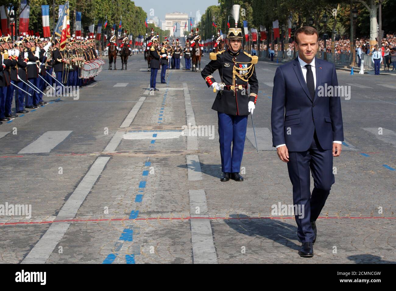 2018 french military parade hi-res stock photography and images - Alamy