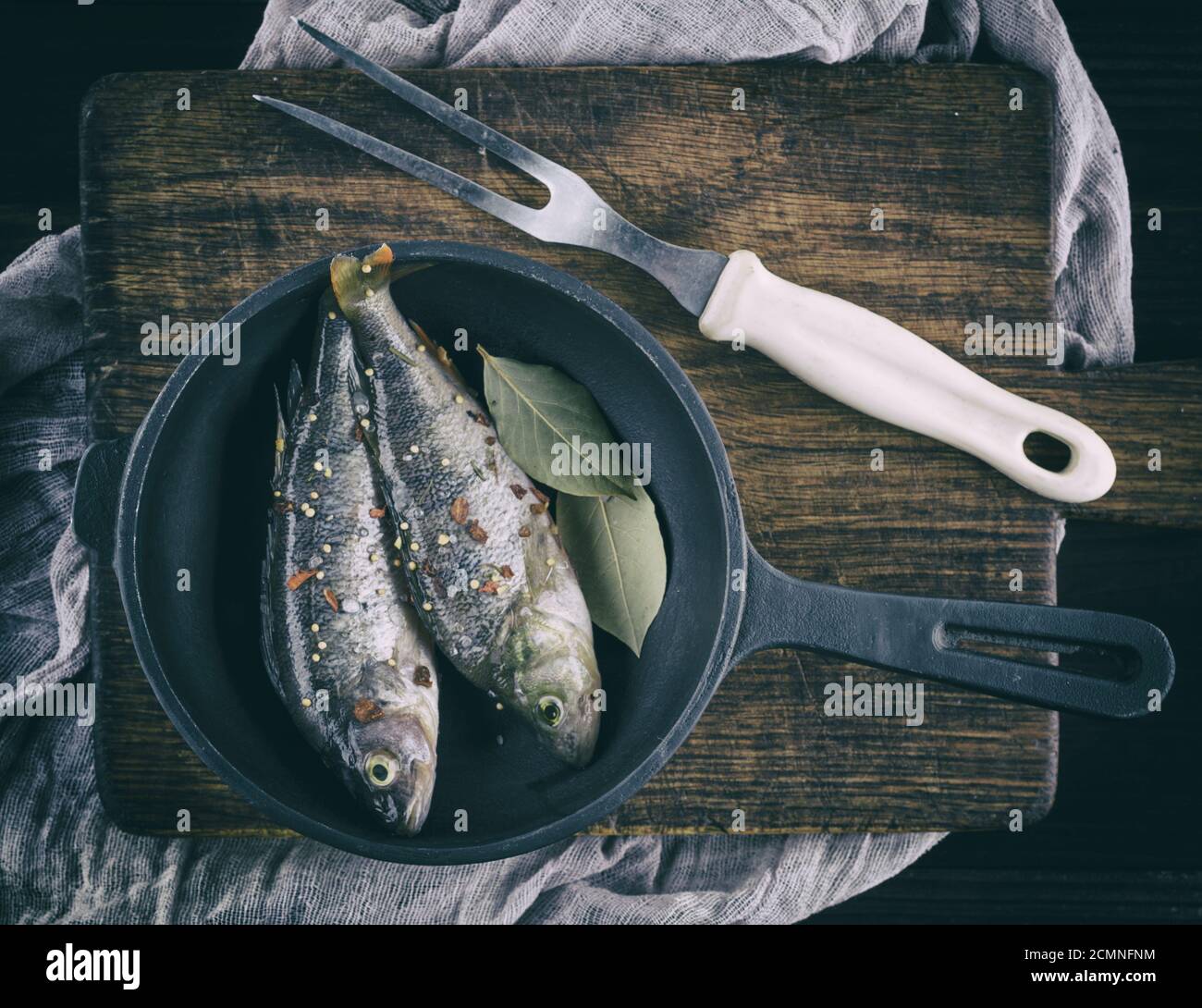 Brown fish scales closeup hi-res stock photography and images - Alamy