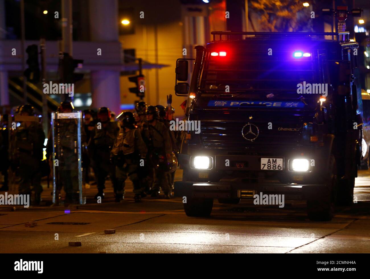 China riot vehicle hi-res stock photography and images - Alamy