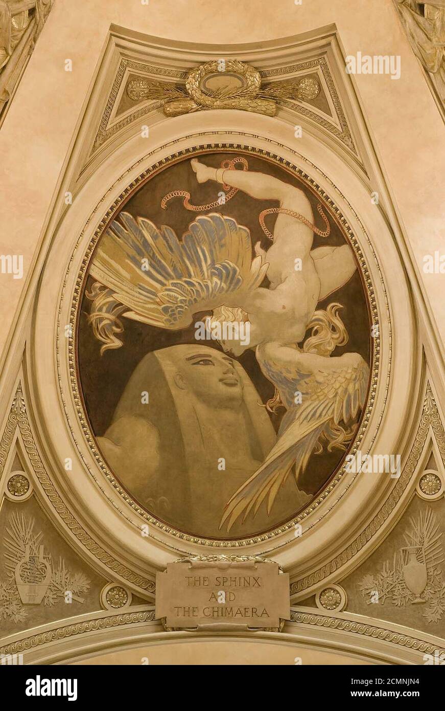 John Singer Sargent - The Sphinx and the Chimaera Stock Photo - Alamy