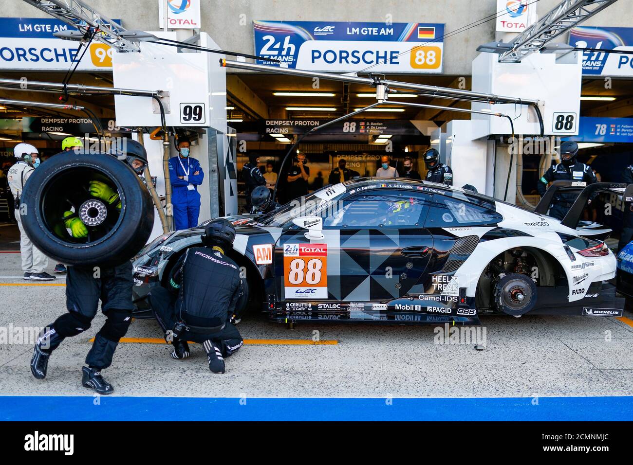 Le Mans, France. 17th Sep 2020. 88 Bastien Dominique (usa), De Leener ...