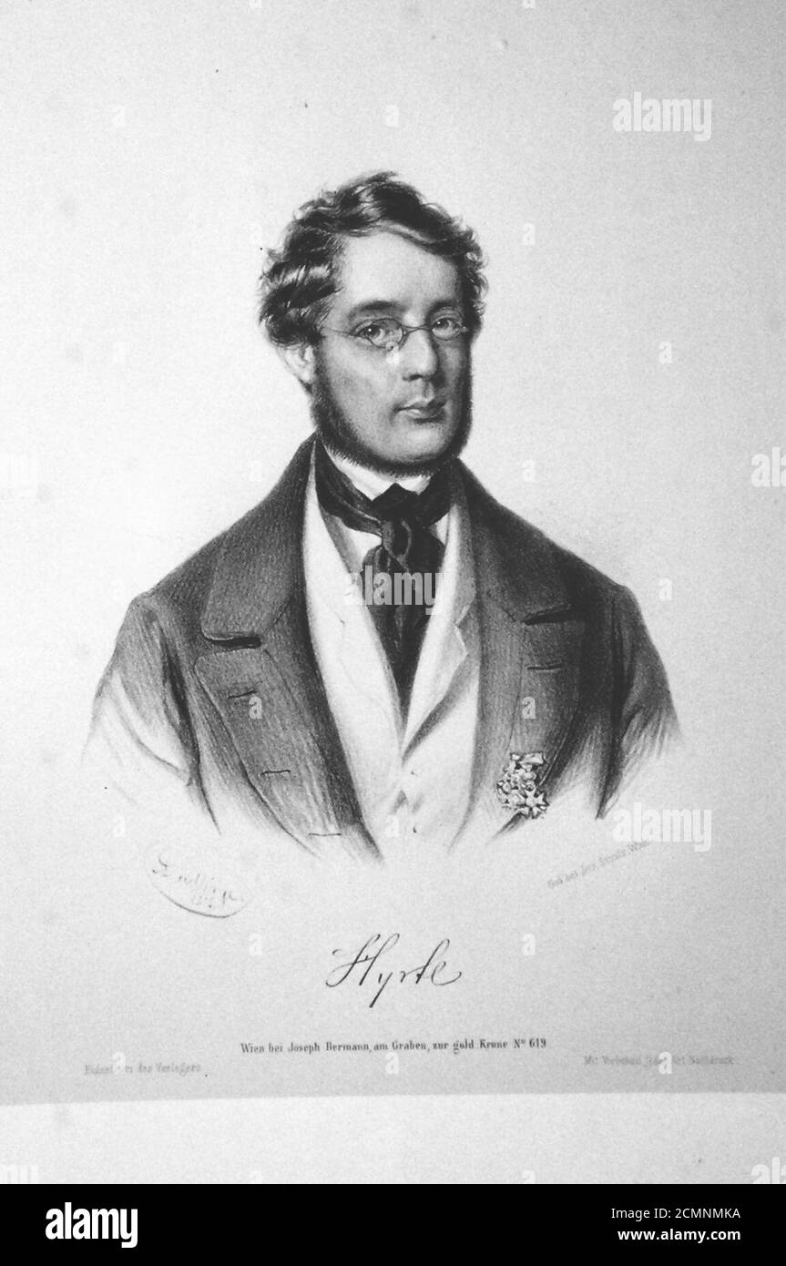 Joseph hyrtl hi-res stock photography and images - Alamy