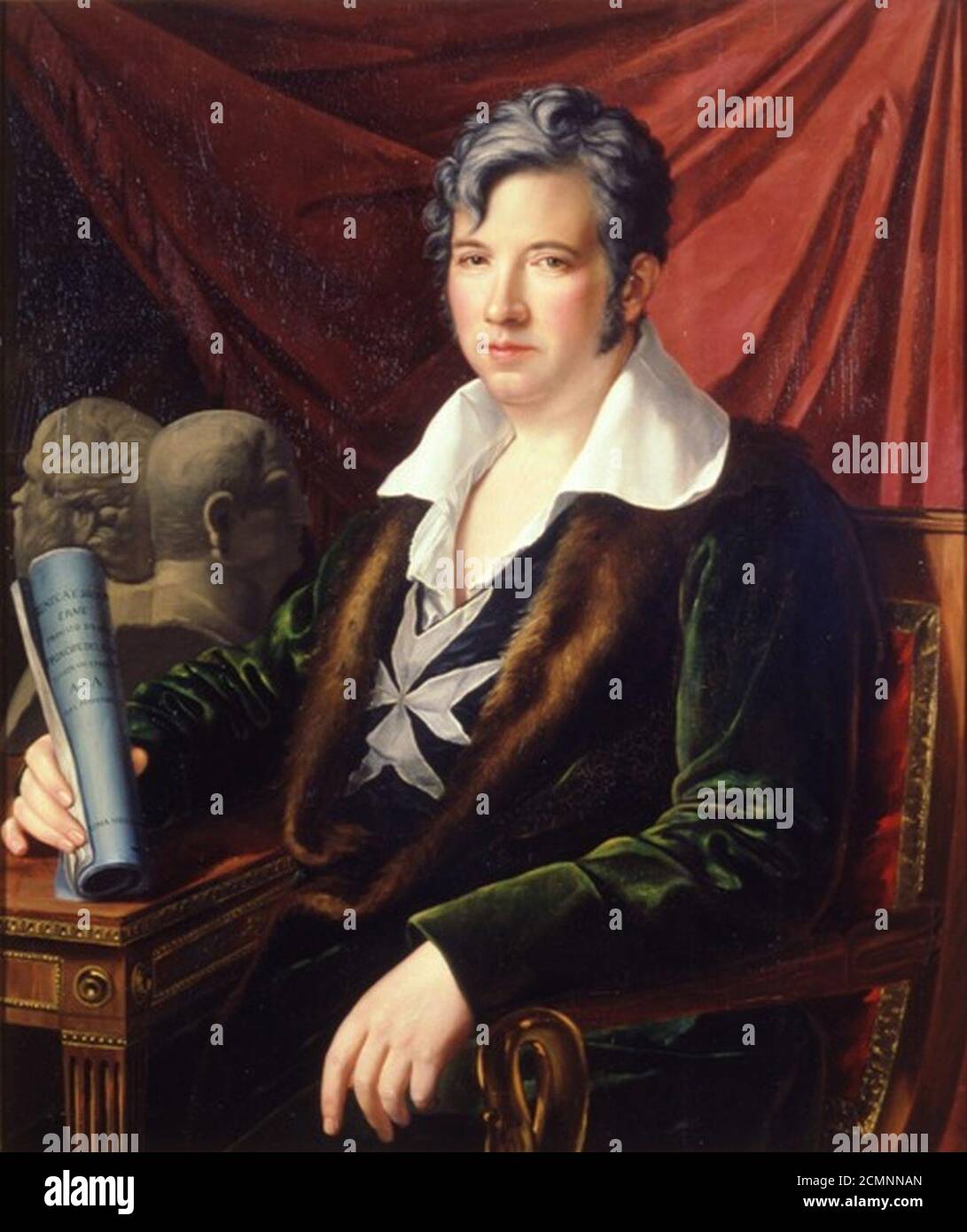 José de Madrazo Portrait of Manuel Godoy Stock Photo - Alamy