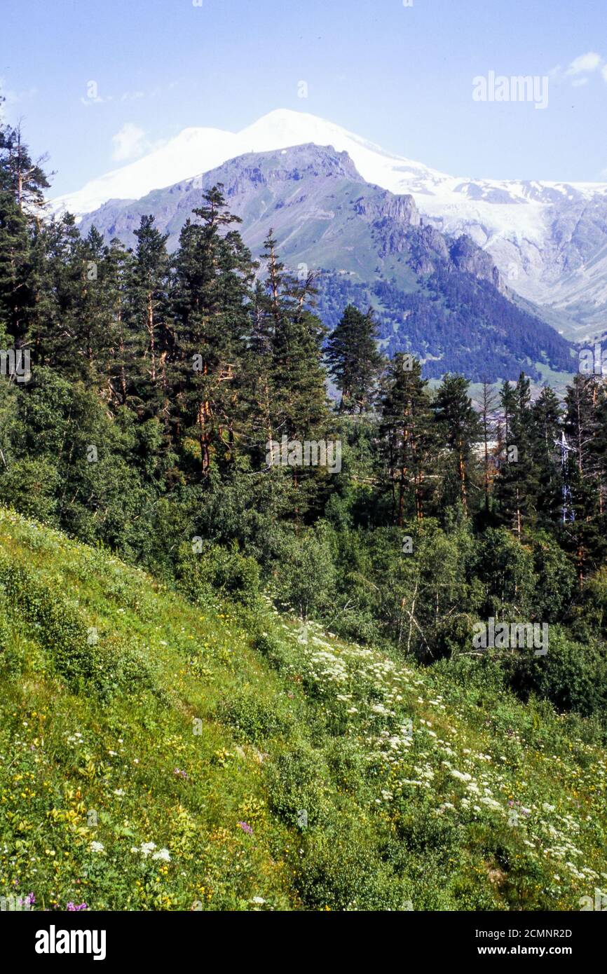 Baksan Valley, Caucasus, Russia, 1992 Stock Photo - Alamy