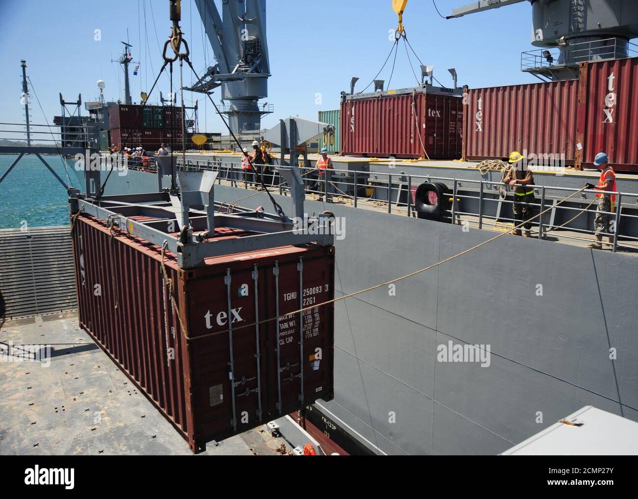 Joint logistics over the shore hi-res stock photography and images - Alamy