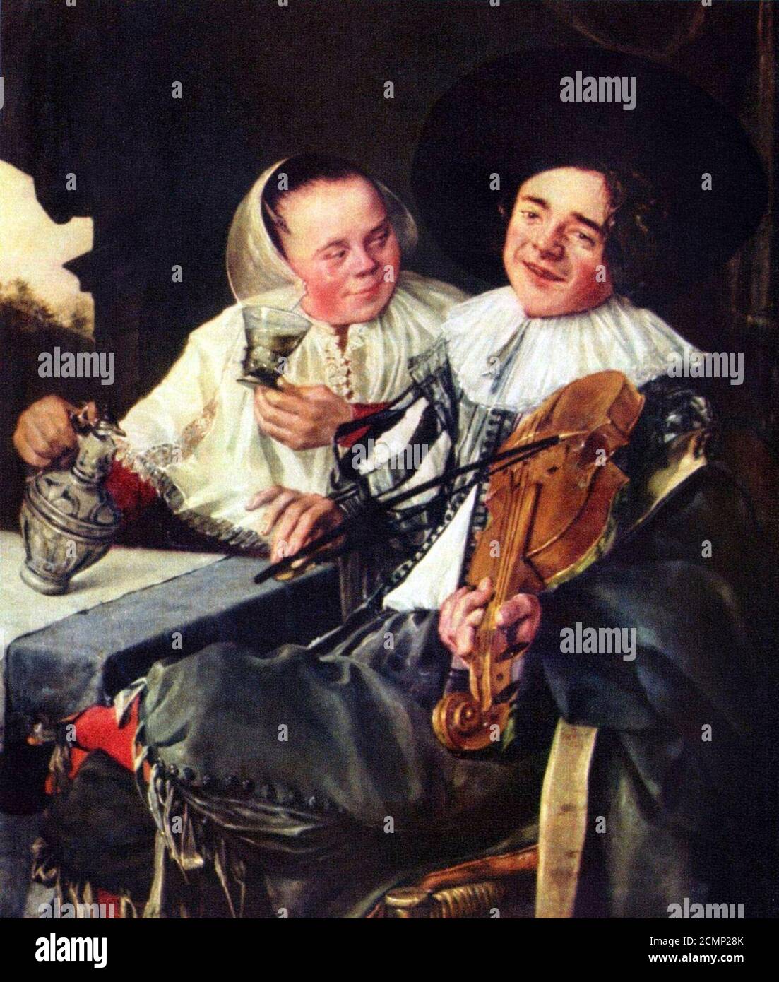Judith Leyster 001 Stock Photo - Alamy