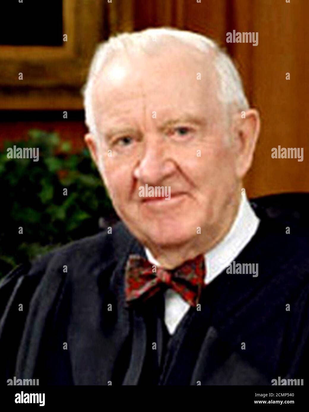 John Paul Stevens official SCOTUS portrait crop Stock Photo - Alamy