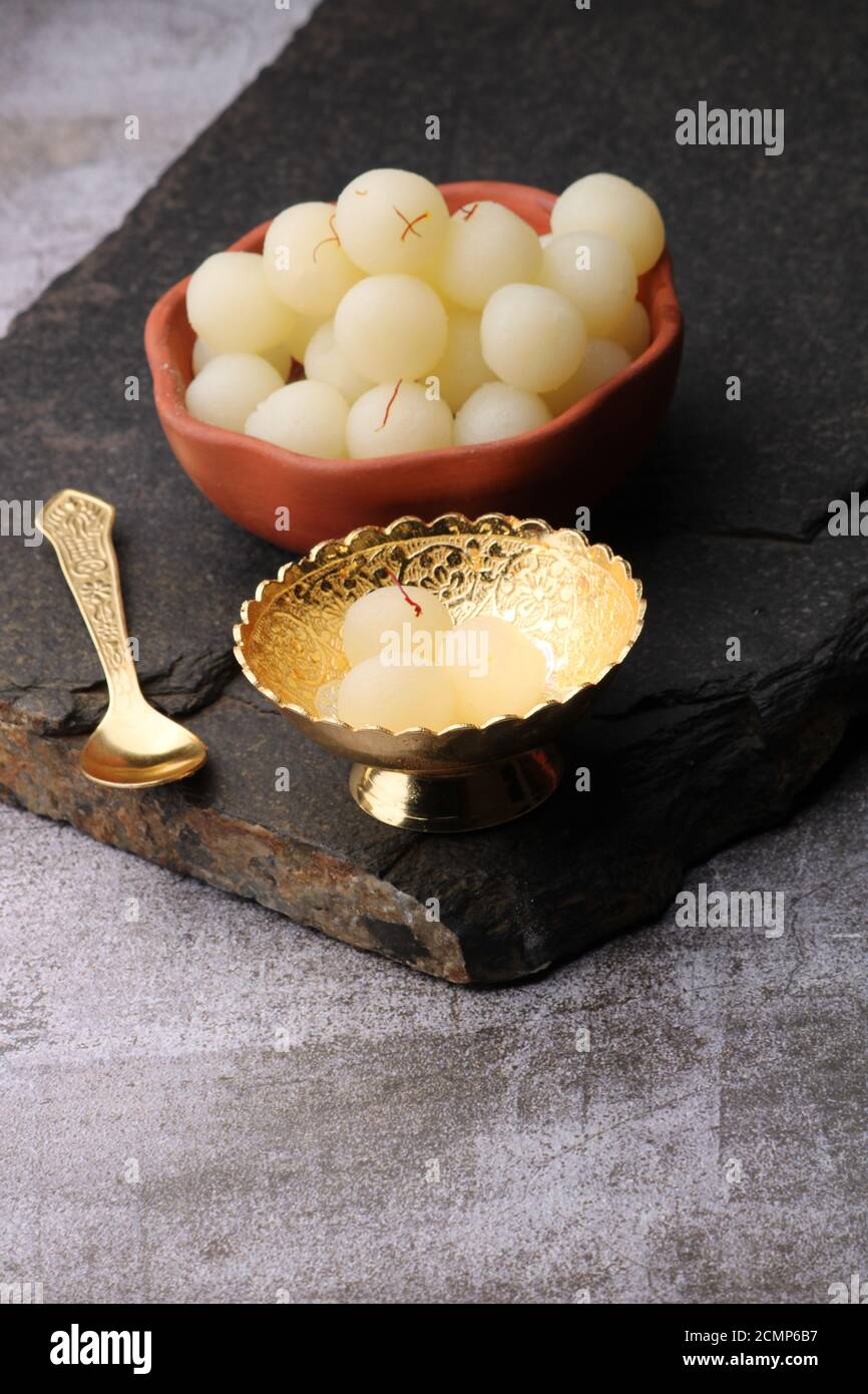 Indian Sweet Rasgulla Also Know as Rosogolla, Roshogolla, Rasagola ...