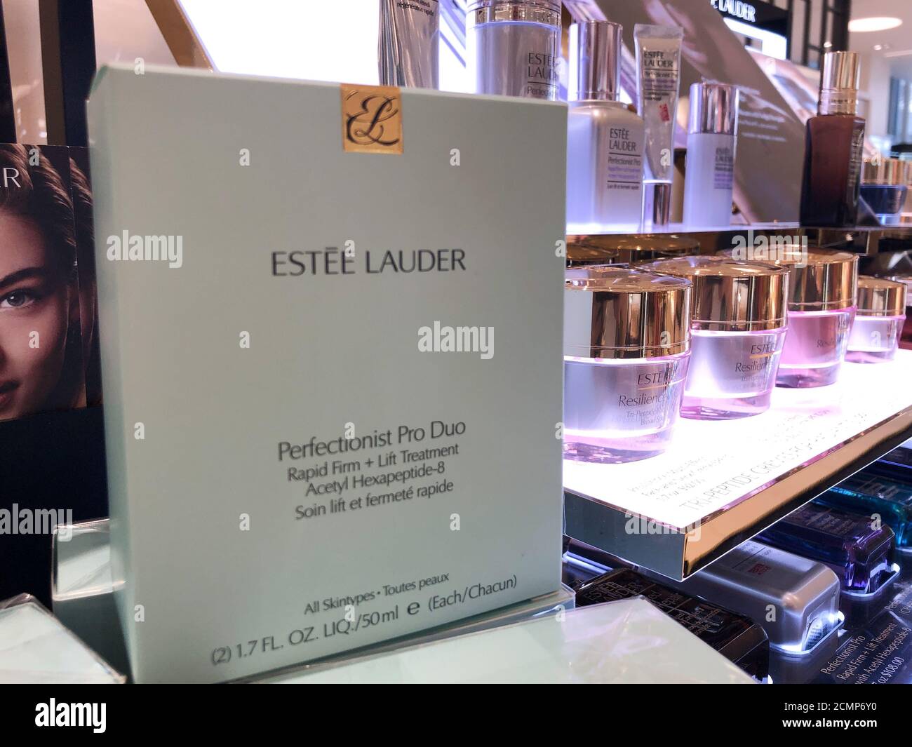 Cosmetics Counter High Resolution Stock Photography and Images - Alamy