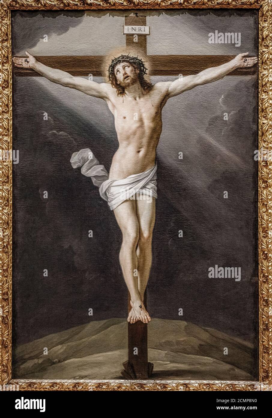 Italy Emilia Romagna Modena: Estense Gallery - Crucified Jesus - Guido Reni Stock Photo - Alamy
