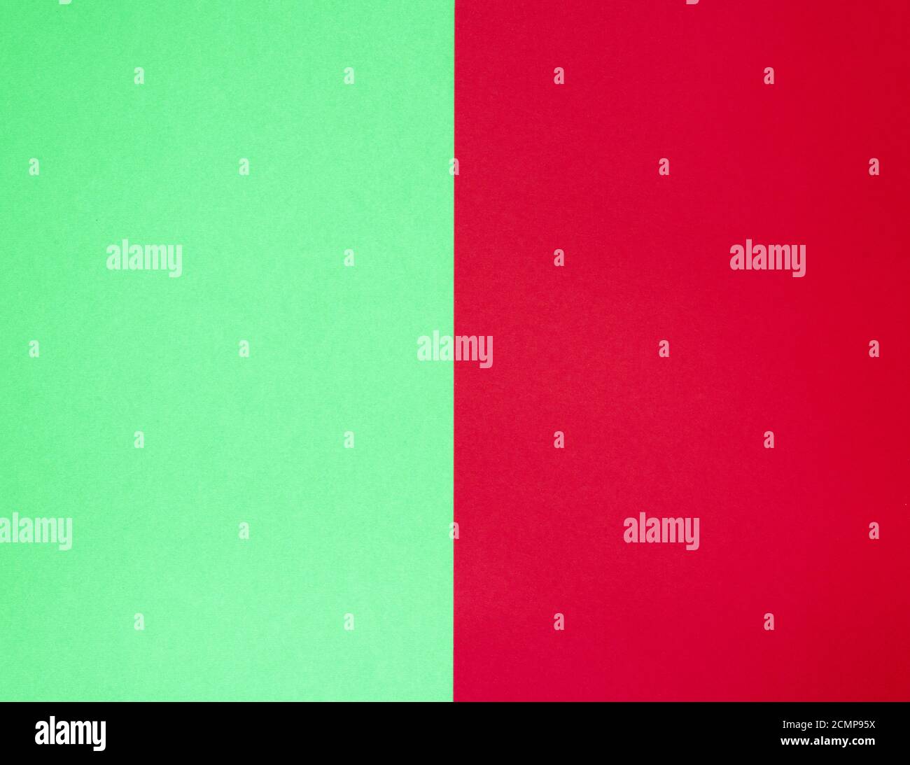 abstract paper background, half green and red Stock Photo - Alamy
