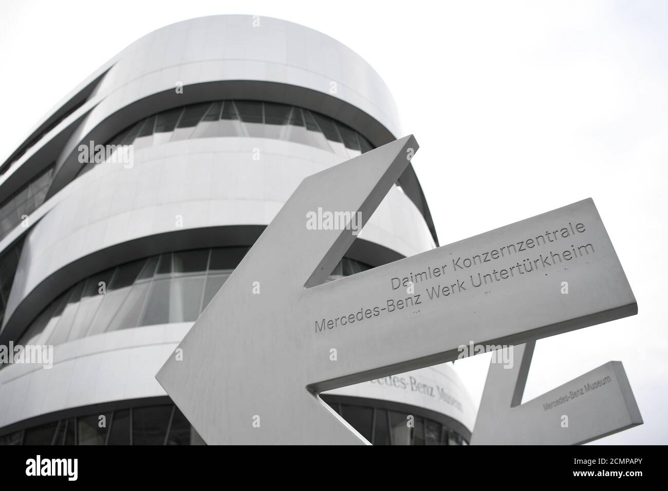 Headquarters mercedes benz stuttgart hi-res stock photography and ...