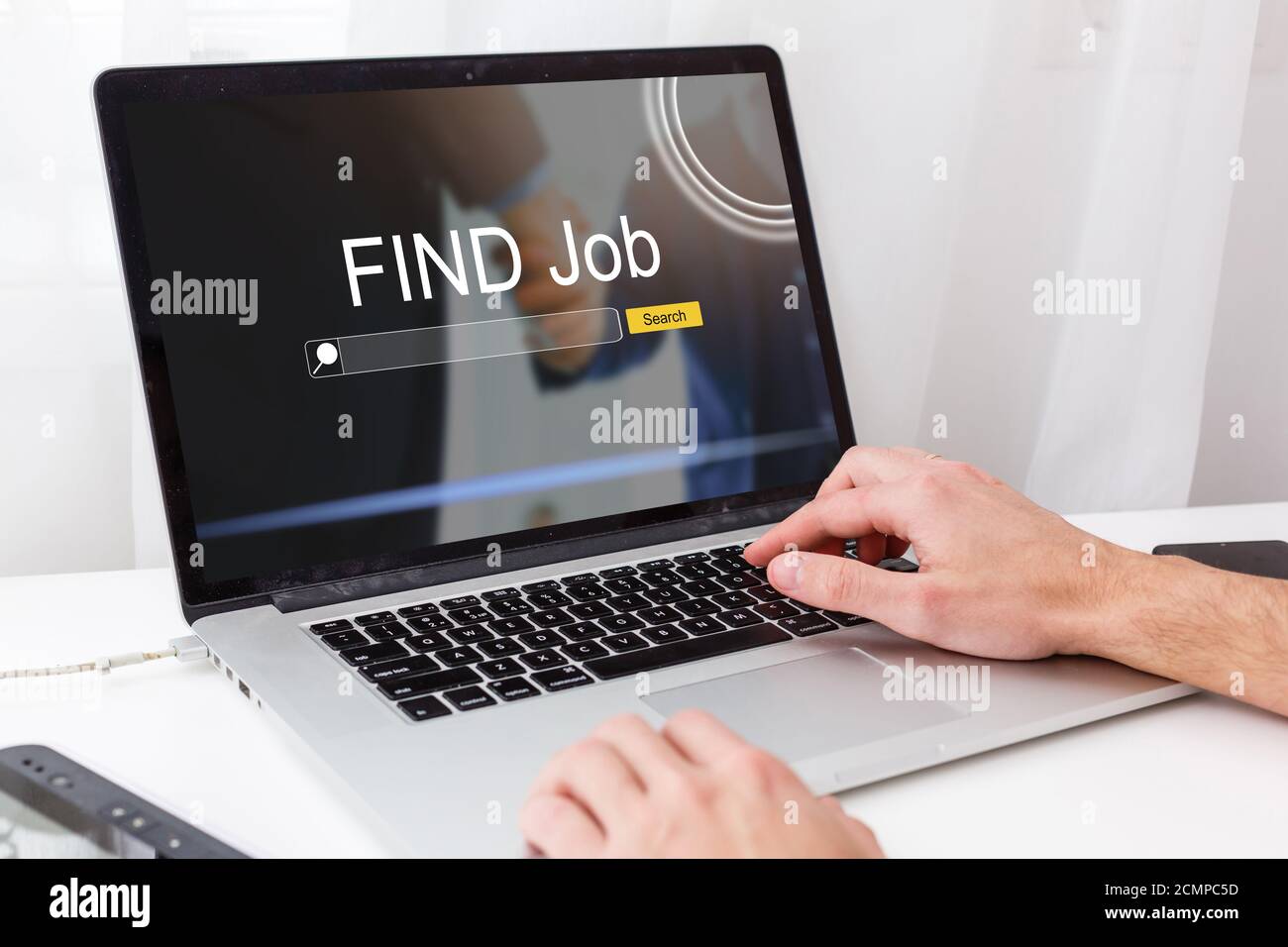 Job Search Human Resources Recruitment Career Concept Stock Photo - Alamy