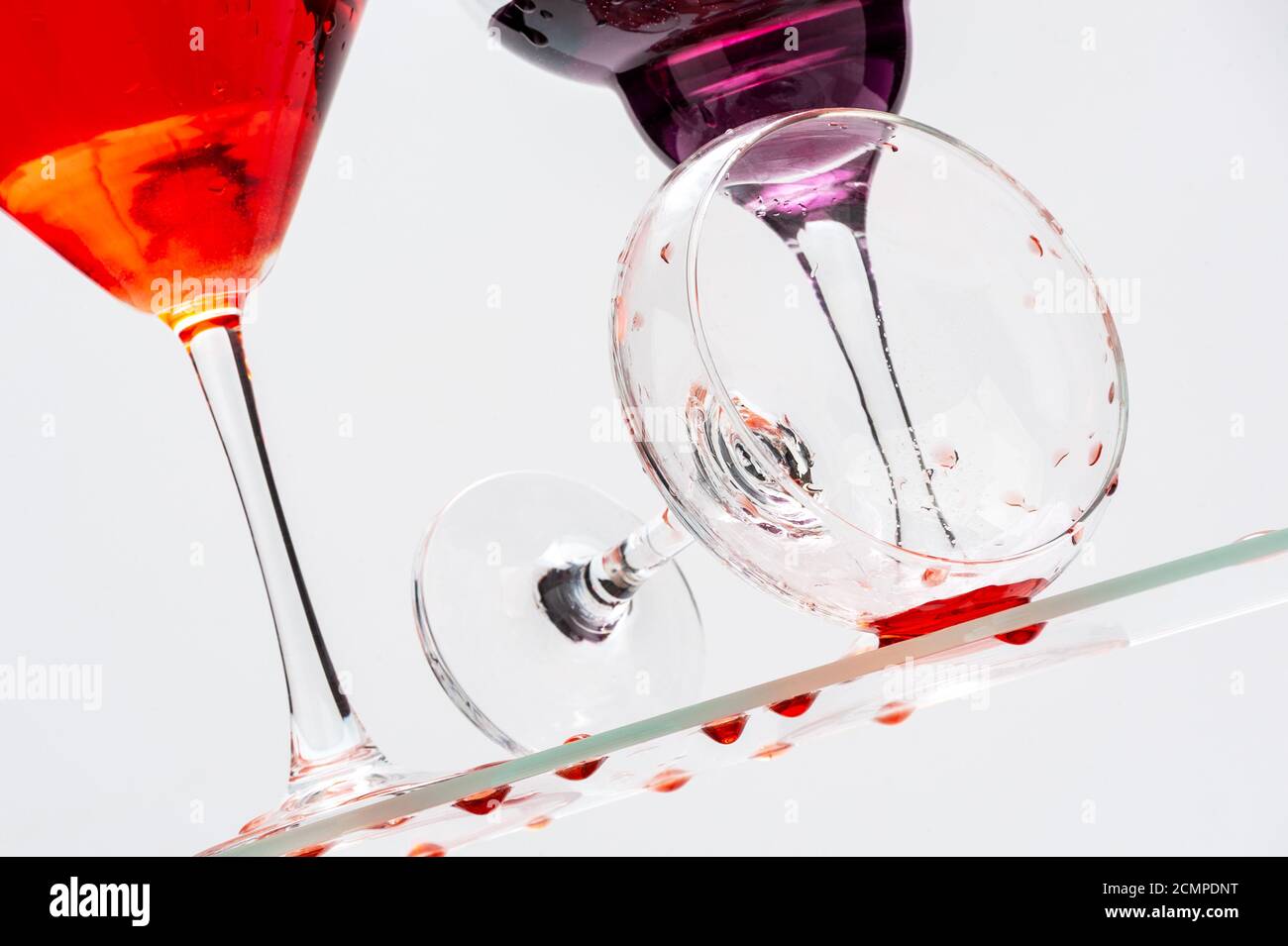 Spilled glass hi-res stock photography and images - Alamy