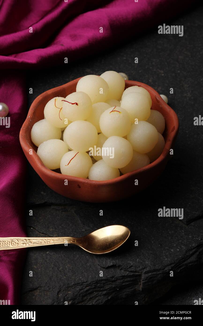 Indian Sweet Rasgulla Also Know as Rosogolla, Roshogolla, Rasagola ...